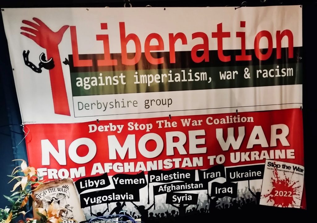 Derby People’s Café meeting “Stop Bombing Iran – Stop Trump’s Wars ...